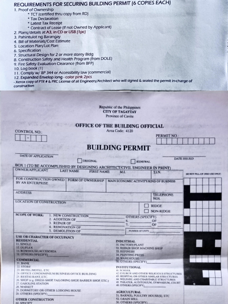 Buildings Permit | PDF
