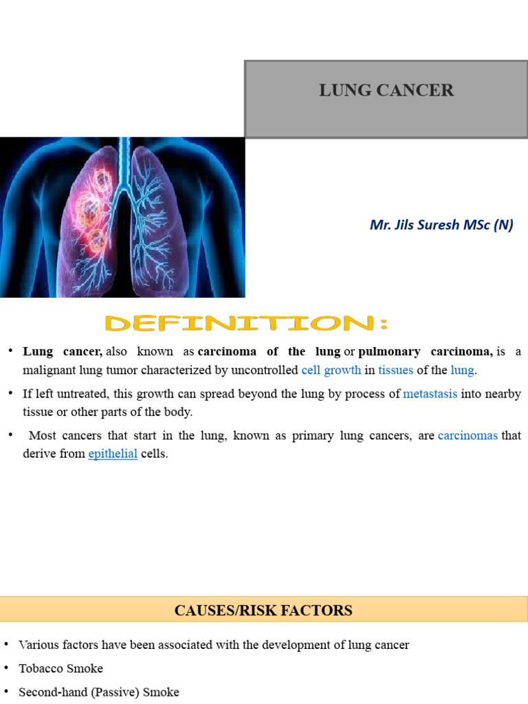 Lung Cancer | Download Free PDF | Lung Cancer | Cancer