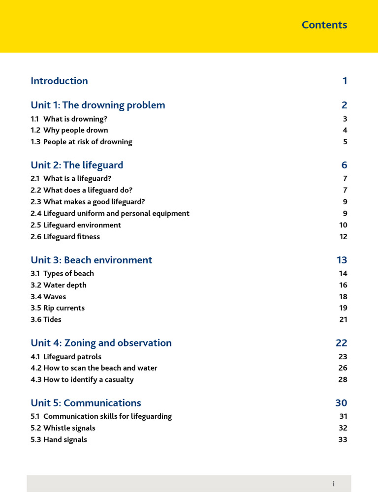 TP Int 04 Beach Lifeguard Manual 2017lr 3 71 | PDF | Tide | Swimming