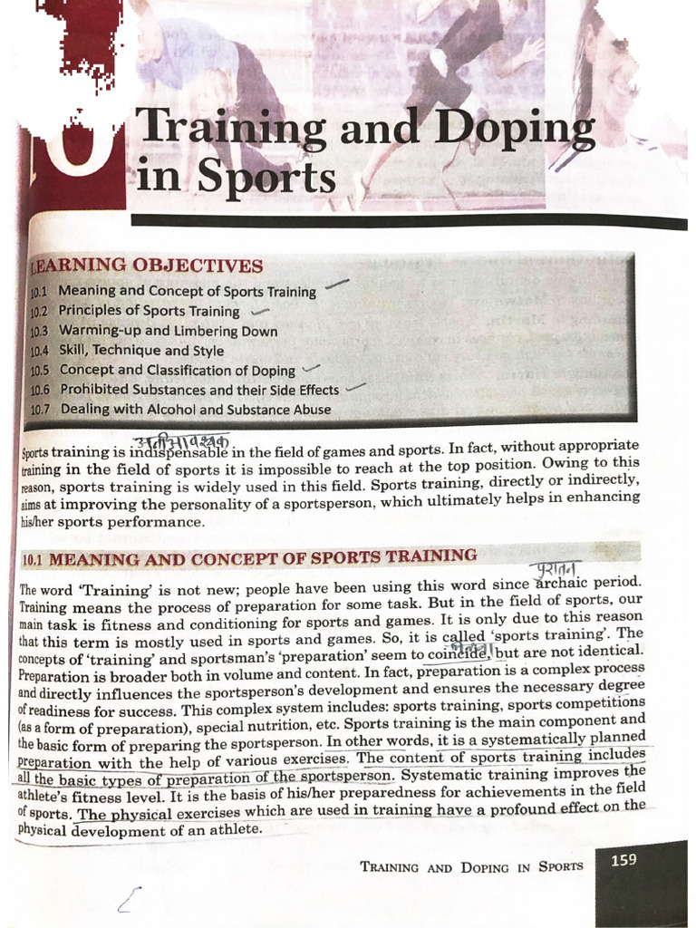 Training and Doping in Sports | PDF