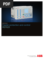 REF650 Advanced Distribution System Protection Brochure en-4CAE001685 ...