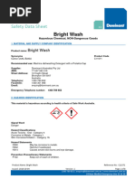 MSDS-Windex Glass Cleaner - 131017 | PDF | Dangerous Goods | Safety