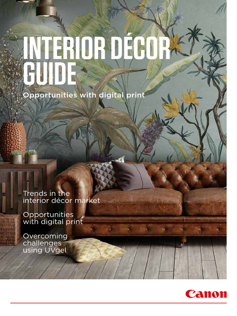 UV Gel Interior Decor Guide Canon | PDF | Retail | Interior Design