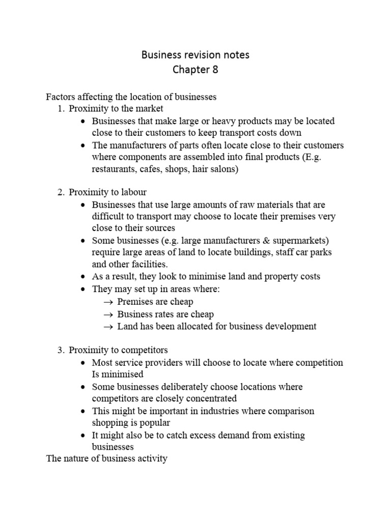 Factors Influencing Business Location | PDF | Retail | E Commerce