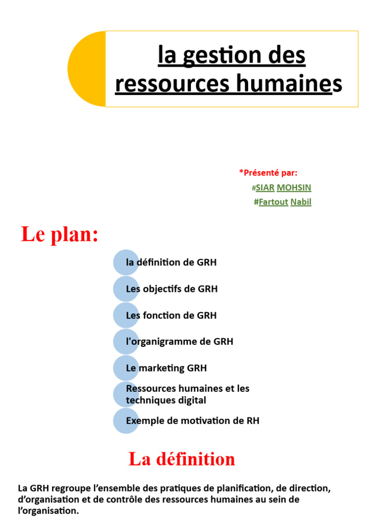 Ressources Humaines 1 | PDF | Gestion des ressources humaines | Business