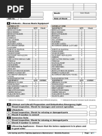 Part 5. WEEKLY INSPECTION - SOLAS Chapter III Reg. 20.6 | PDF ...