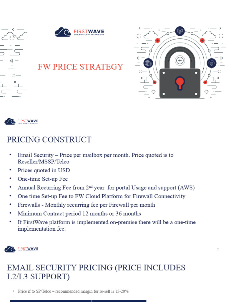 FirstWave Firewall and Email Price Strategy EBB | PDF | Information ...