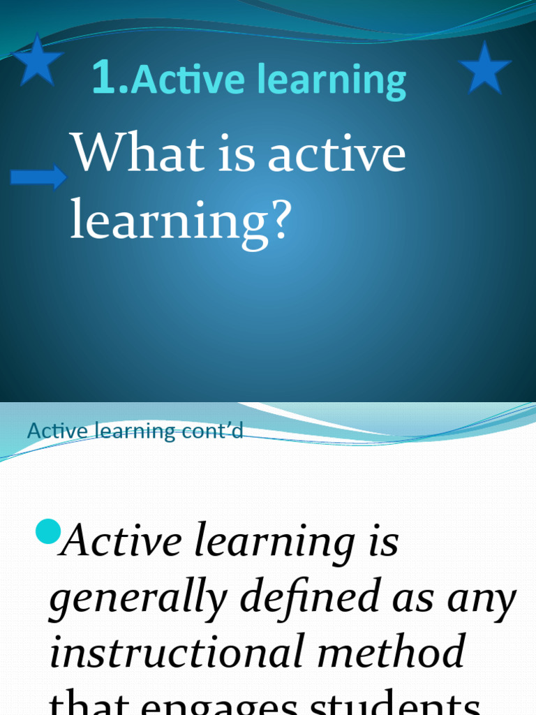 Active Learning | PDF