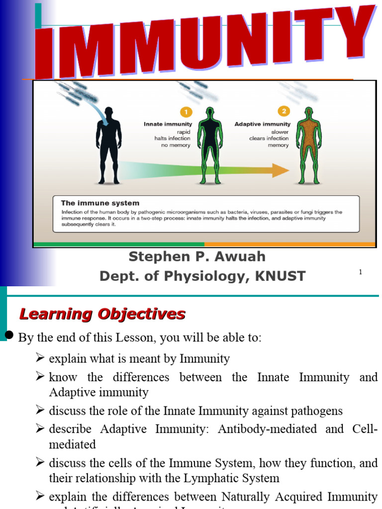 IMMUNITY - (Allied Health Sciences) - Complete - March 2024 | PDF ...