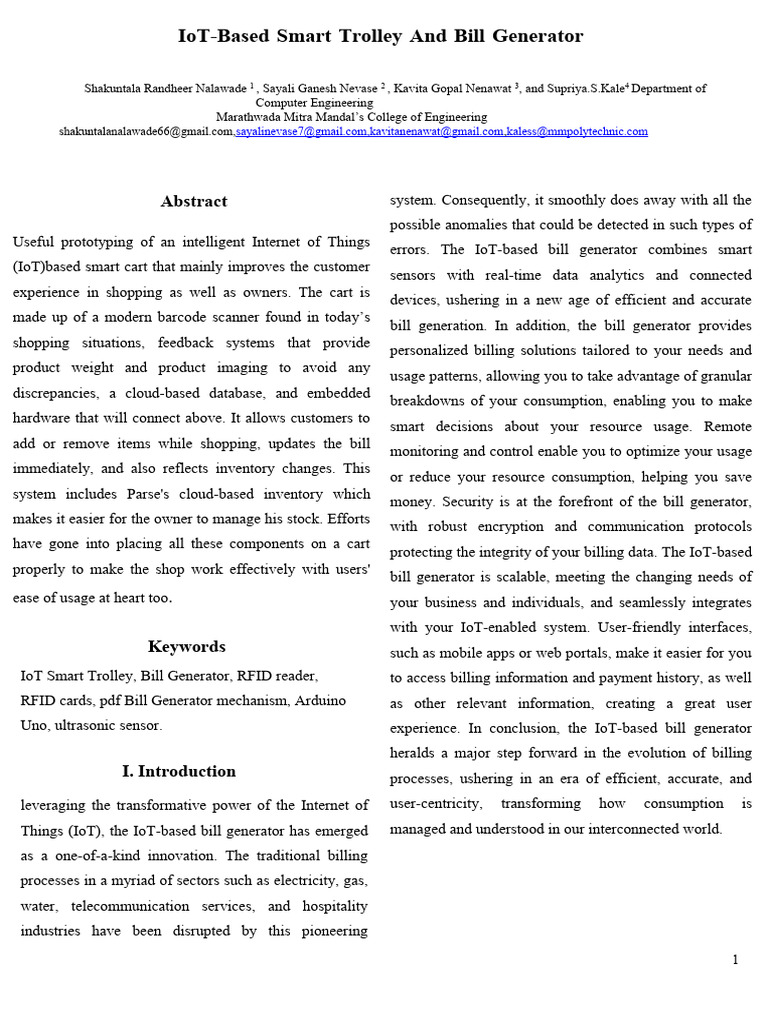 VVVVVV | PDF | Internet Of Things | Radio Frequency Identification