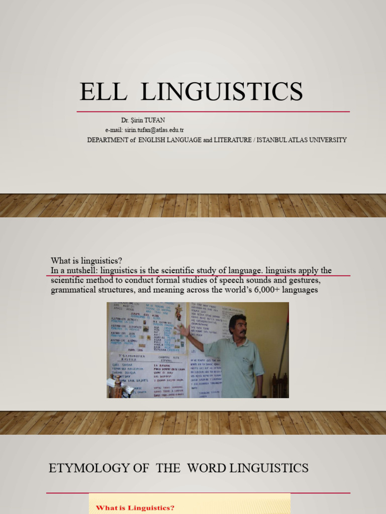 Ell207 Chapter 1 and 2linguistics | PDF | Linguistics | Larynx