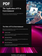 ICT's Impact on Entertainment Industry | PDF | Educational Technology ...