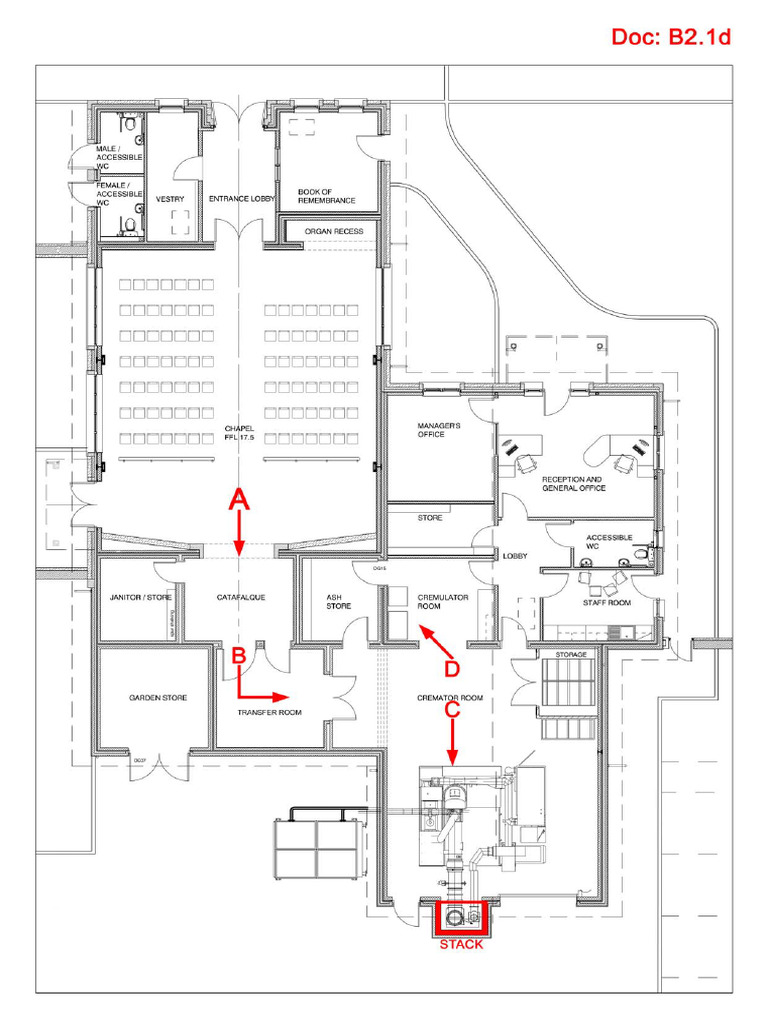 B2.1d Proposed Crematorium Floor Plan | PDF