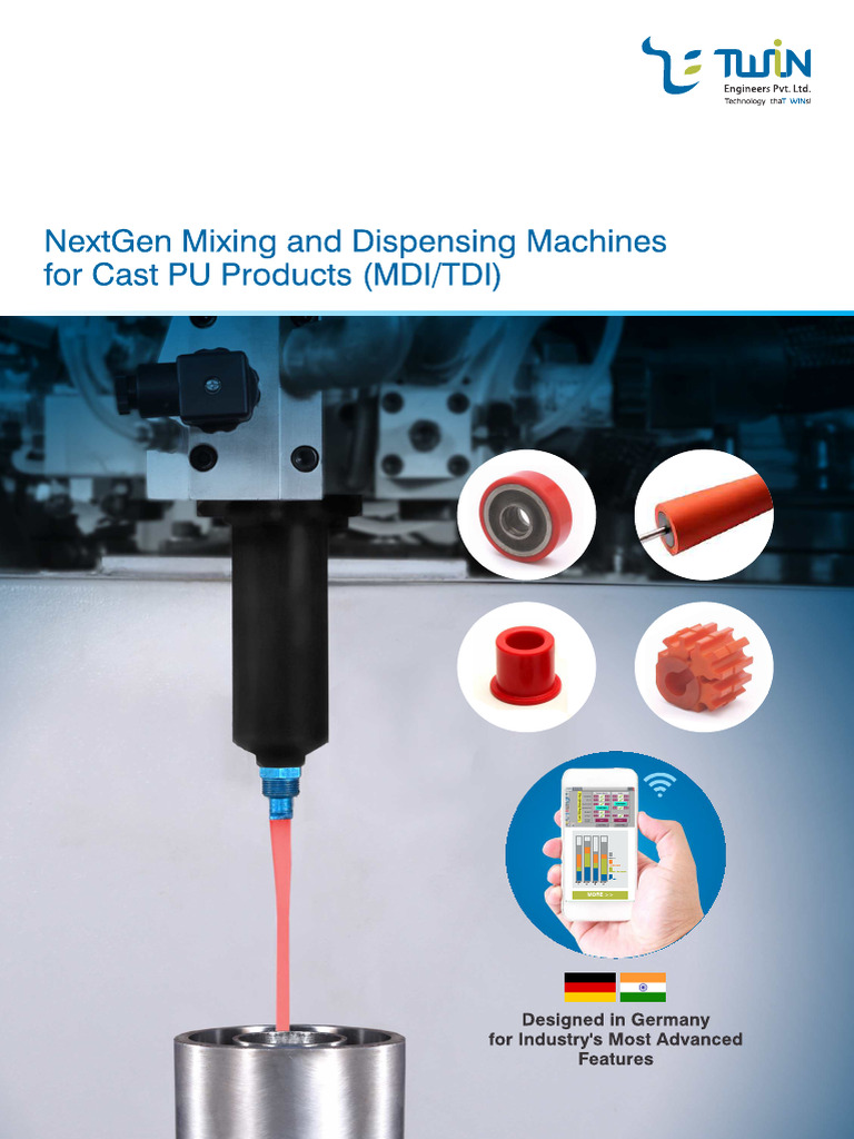 Pu Casting Machine | PDF | Flow Measurement | Pump
