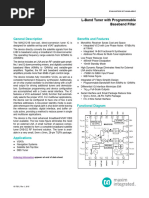 MAX9947ETE+ Marking Code AHF | PDF | Electronic Circuits | Amplifier