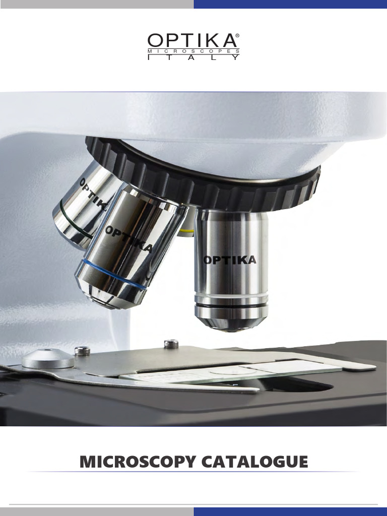 OPTIKA Microscopy Catalog | PDF | Microscope | Optics