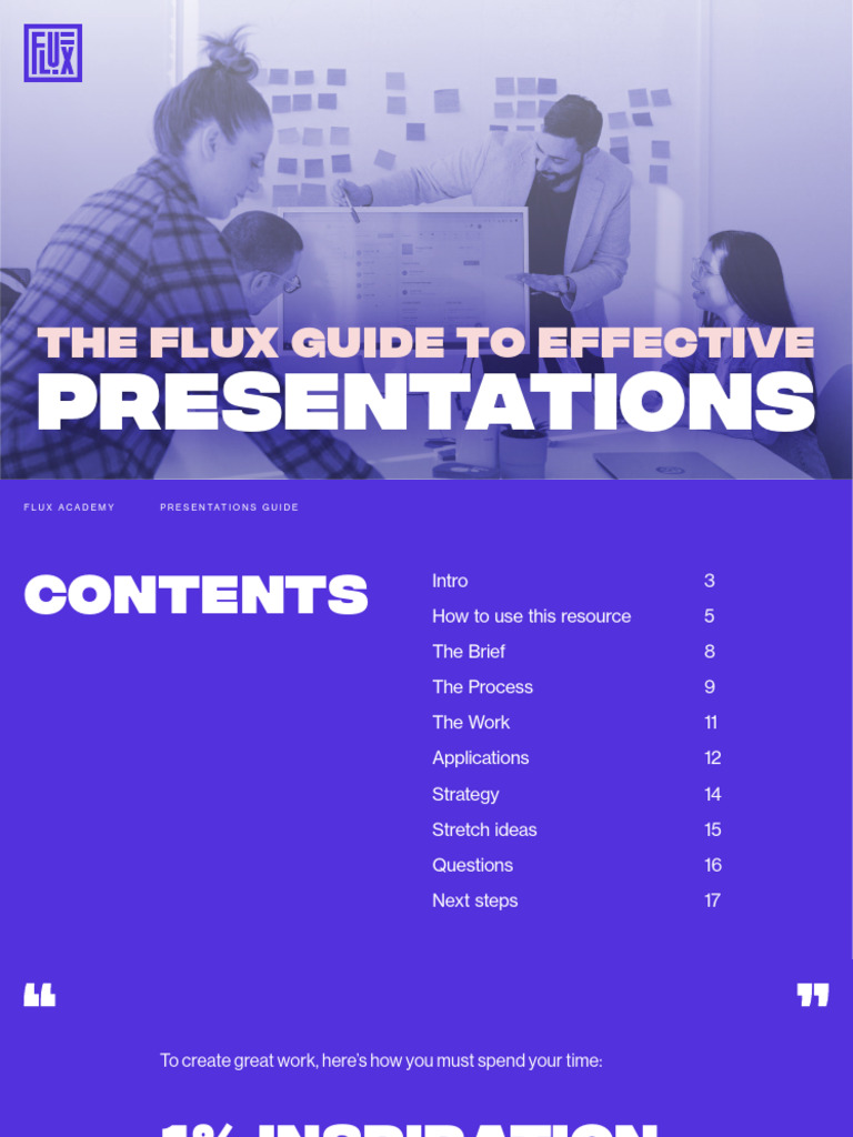 Flux Presentations Guide | PDF