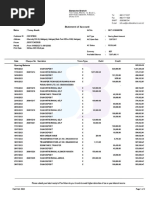 IFIC Bank Statement for Md Saiful Islam | PDF | Banks | Automated ...