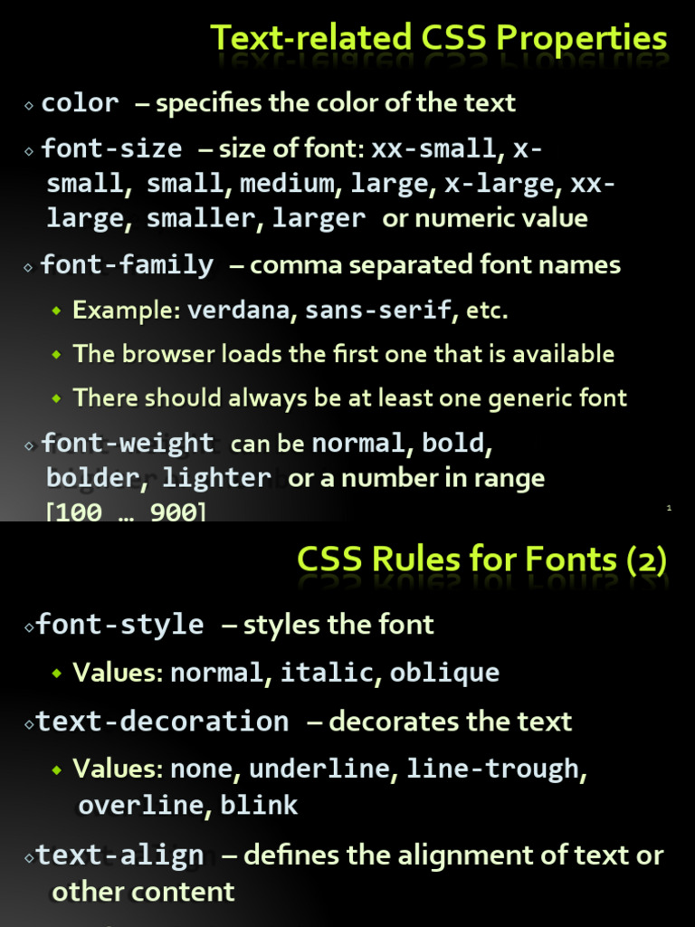 Css Lecture 08 Pdf Html Element Text
