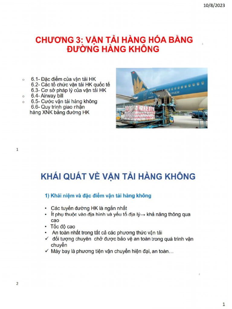 Chap3. Air Transport | PDF
