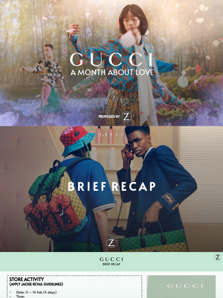 (Int) Zee X Gucci | PDF | Chocolate | Ho Chi Minh City