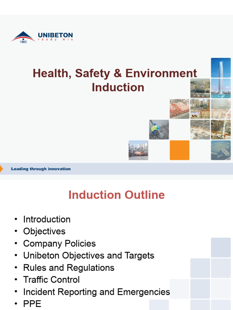 HSE Induction Revised 2011 | PDF | Traffic Collision | Hazards