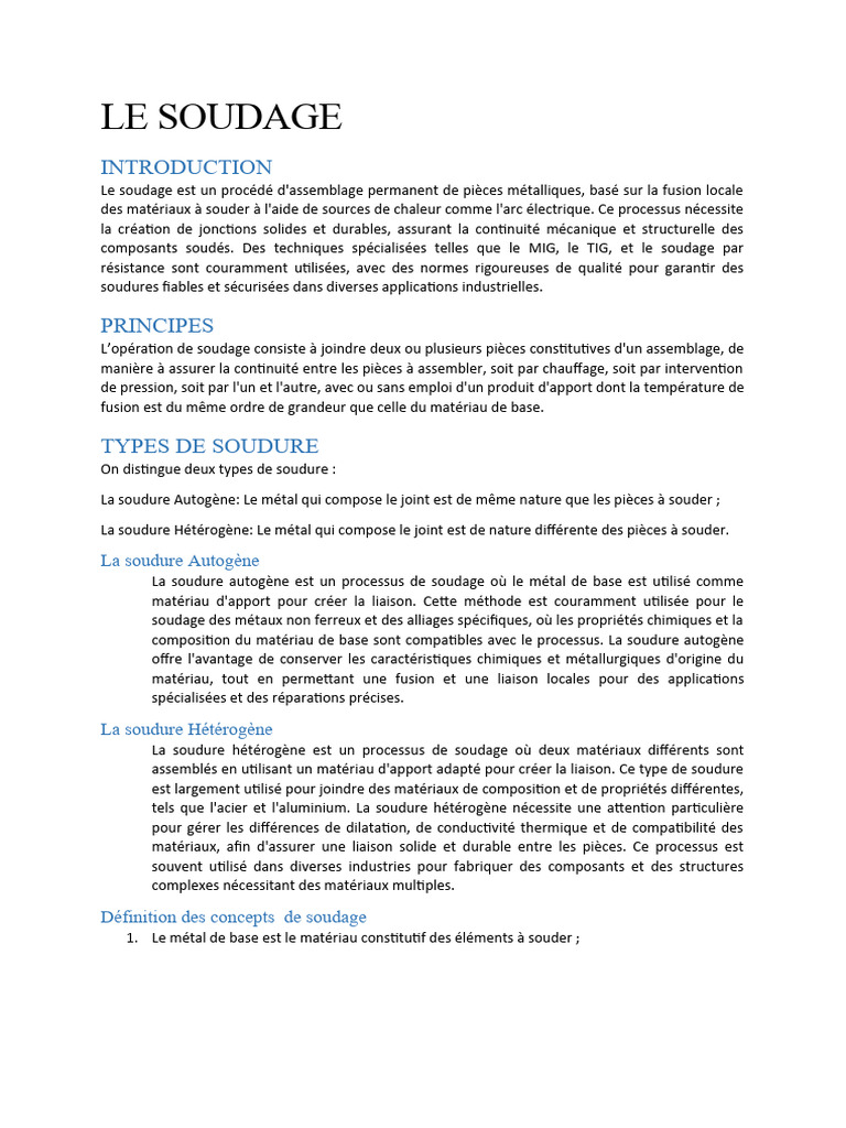 TP de TCM Meschac Makina | PDF | Soudage | Construction