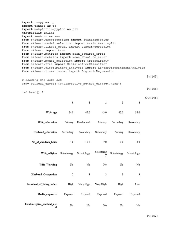 LDA Code | PDF | Statistical Analysis | Teaching Mathematics