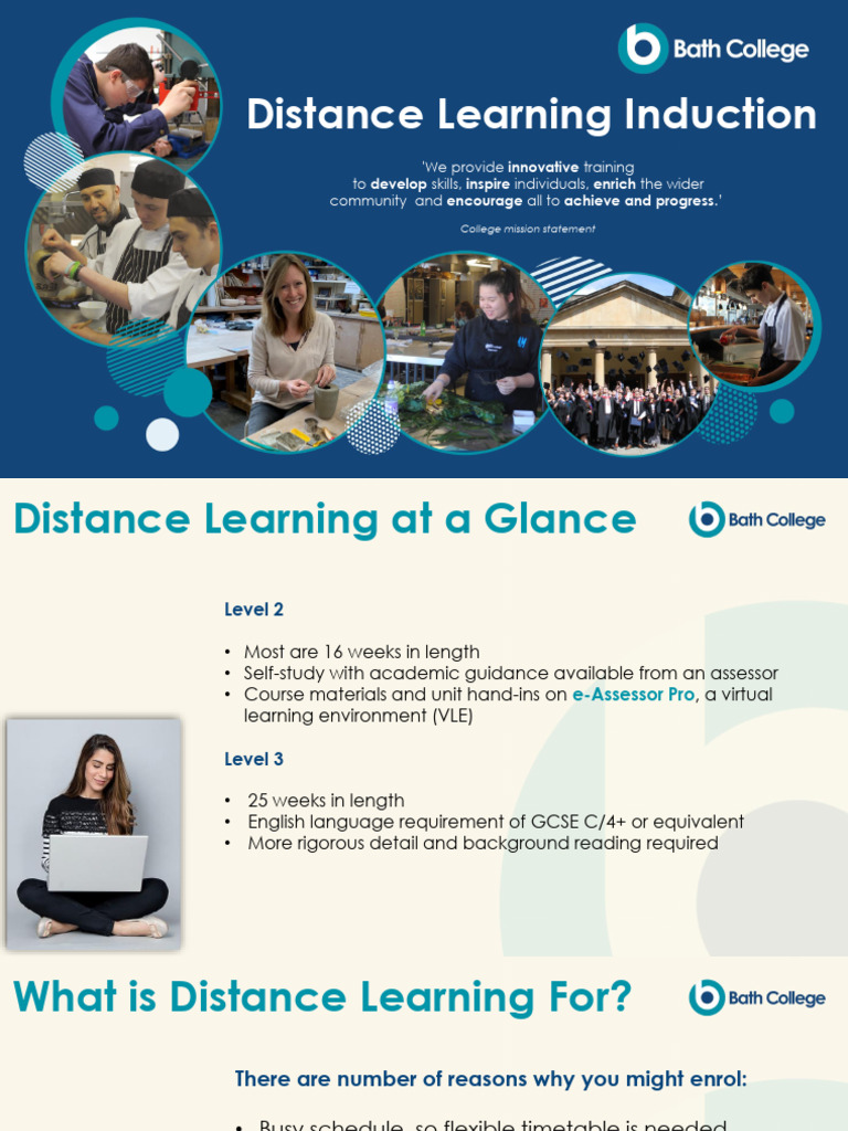 Distance Learning Induction Handbook 2023 | PDF | Nature Versus Nurture ...
