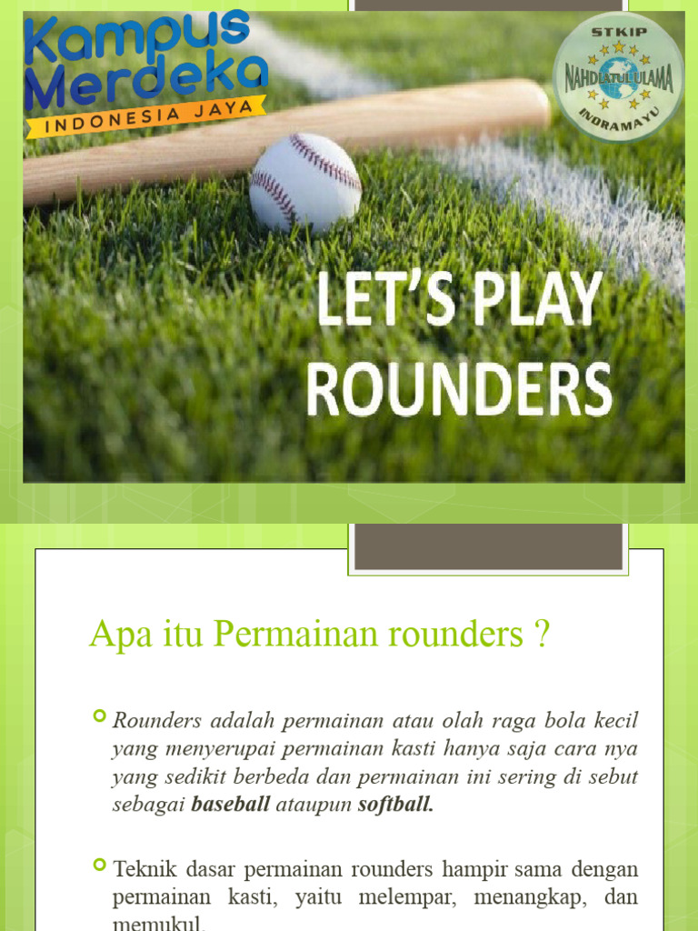 Teknik Dasar Rounders | PDF