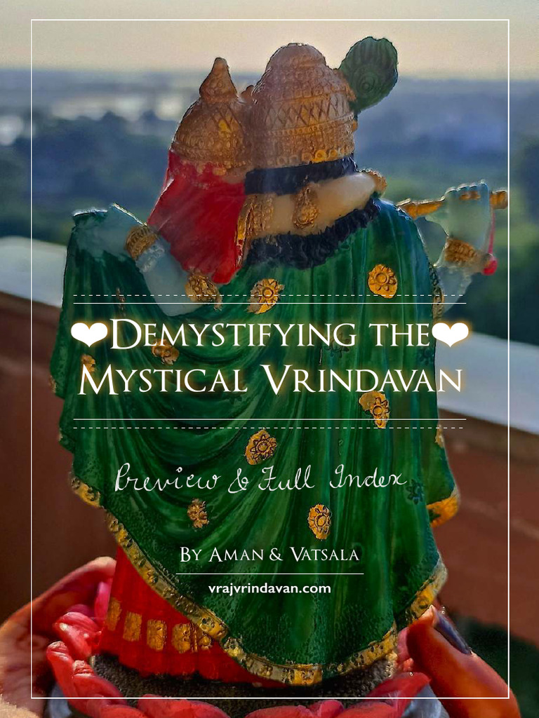 Sample Preview Table of Content Demystifying The Mystical Vrindavan ... Sample Preview Table of Content Demystifying The Mystical Vrindavan ...
