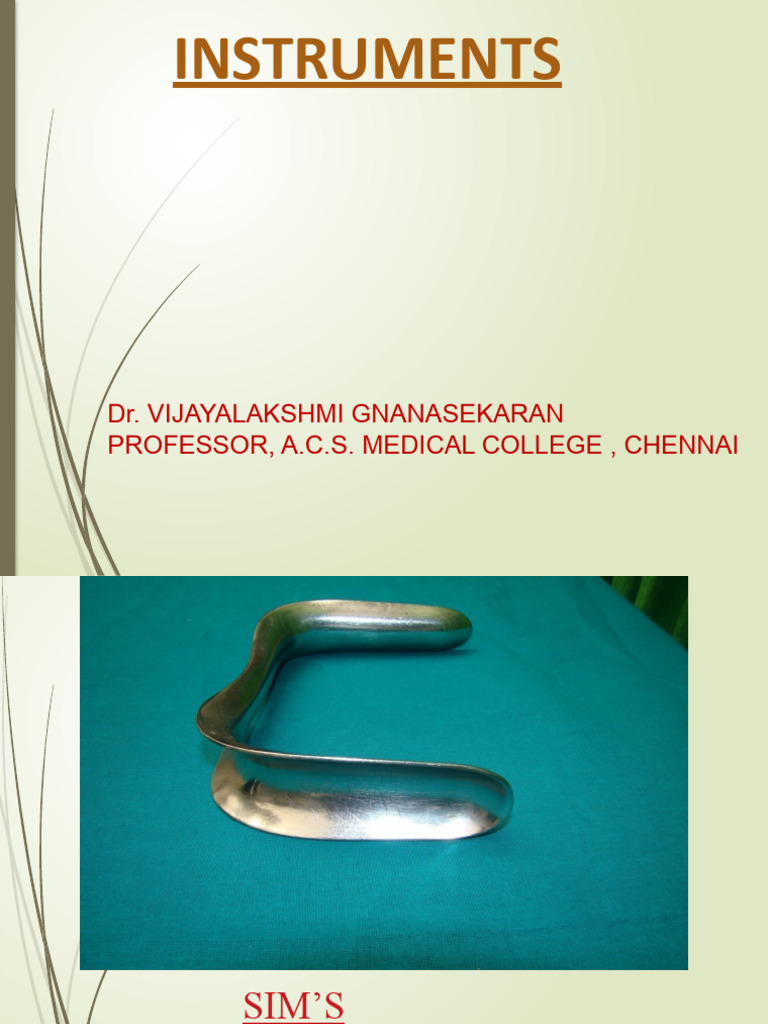 INSTRUMENTS | PDF | Uterus | Gynaecology