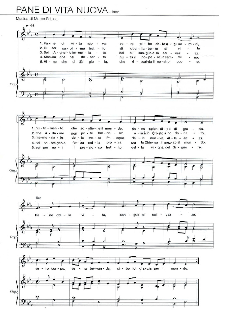 Pane Di Vita Nuova | PDF