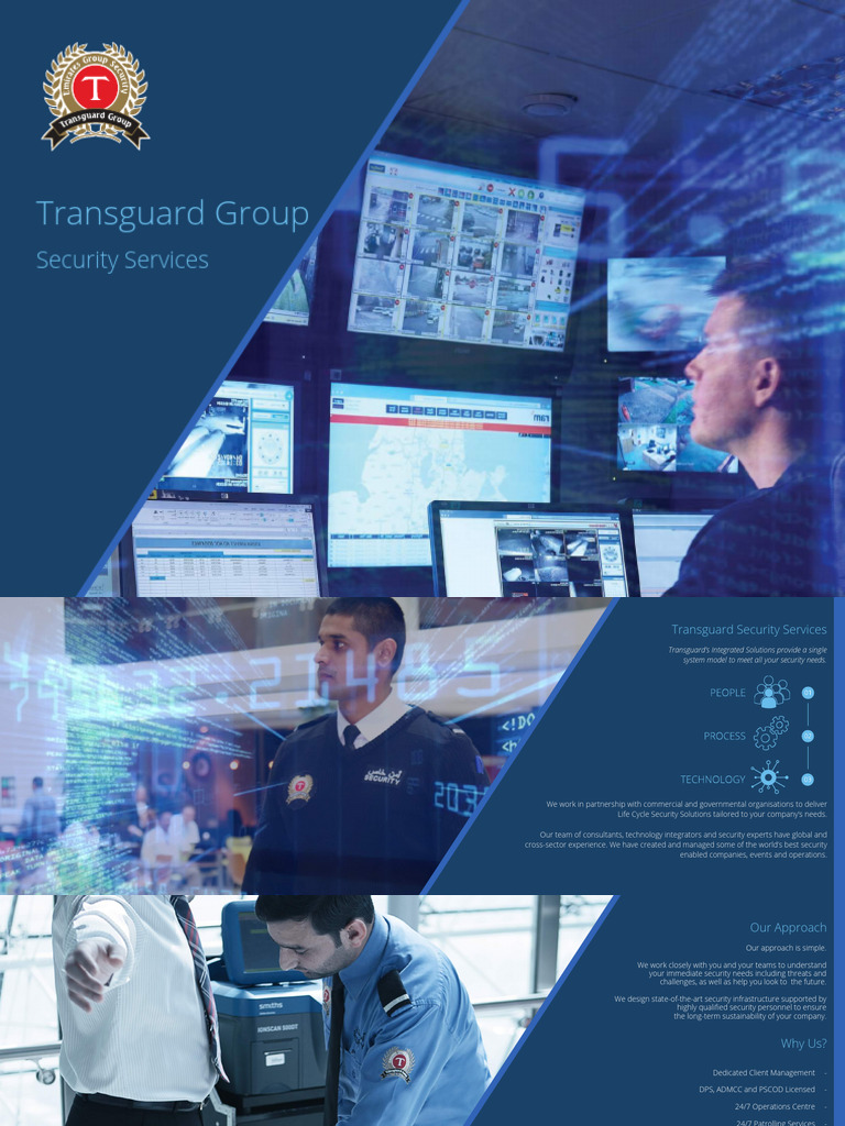 Transguard Security Services Overview | PDF | United Arab Emirates ...