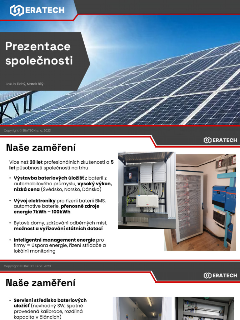 ERATECH PrezentaceSpolečnosti | PDF