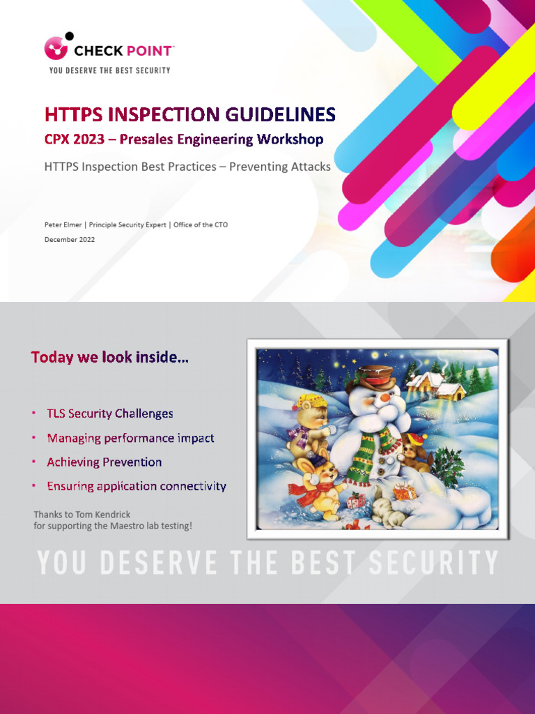 CPX 2023 HTTPS Best Practices v3 | PDF | Public Key Certificate ...