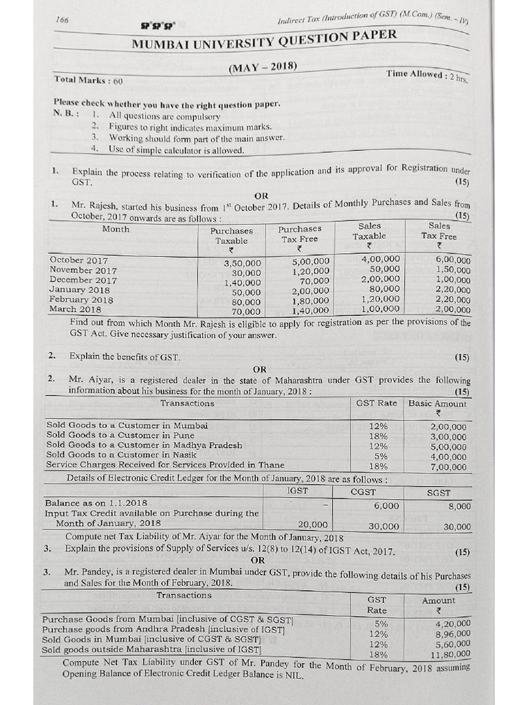 GST Solution of May 2018 | PDF