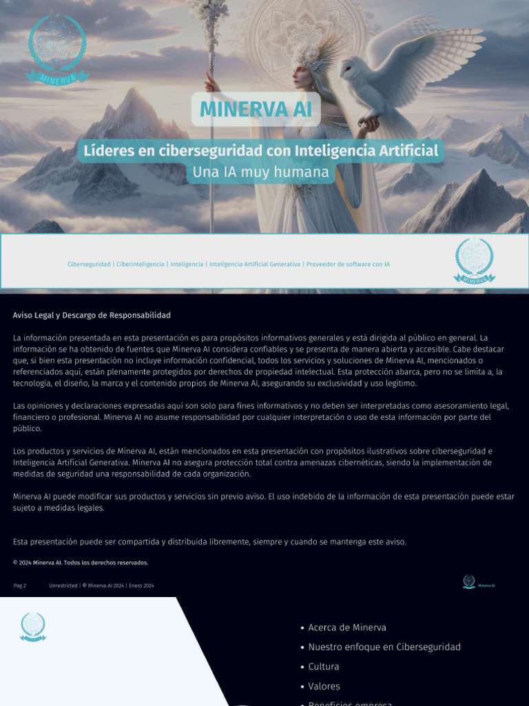 Presentación Minerva AI | PDF