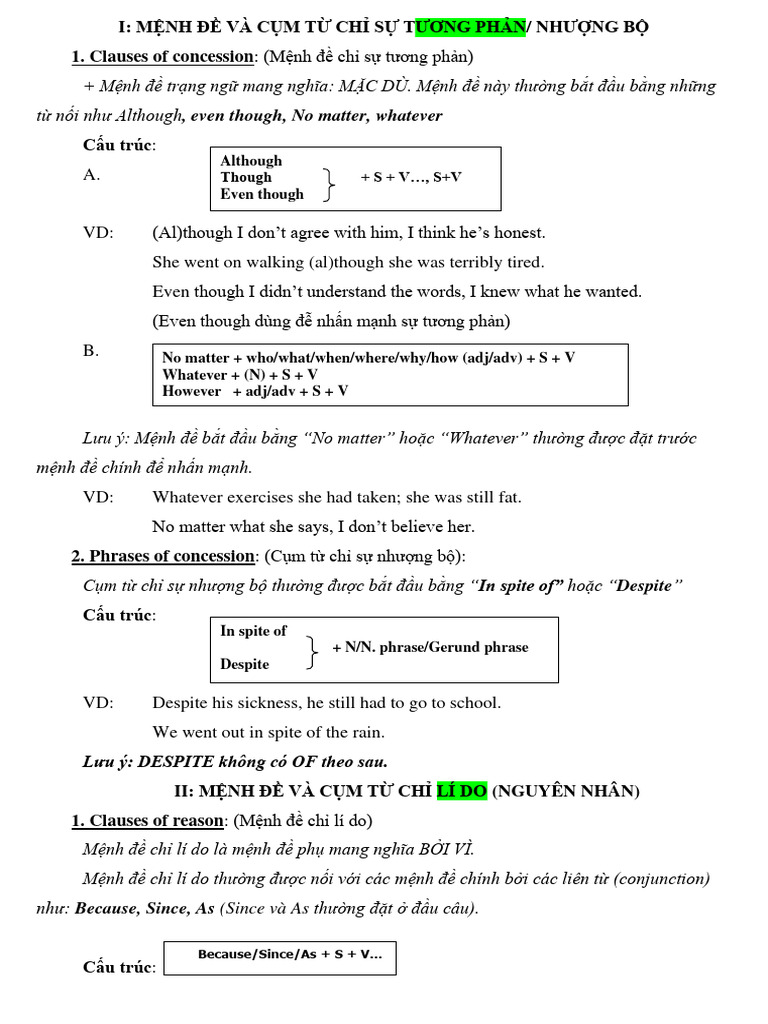 MỆNH ĐỀ LÝ THUYẾT | PDF