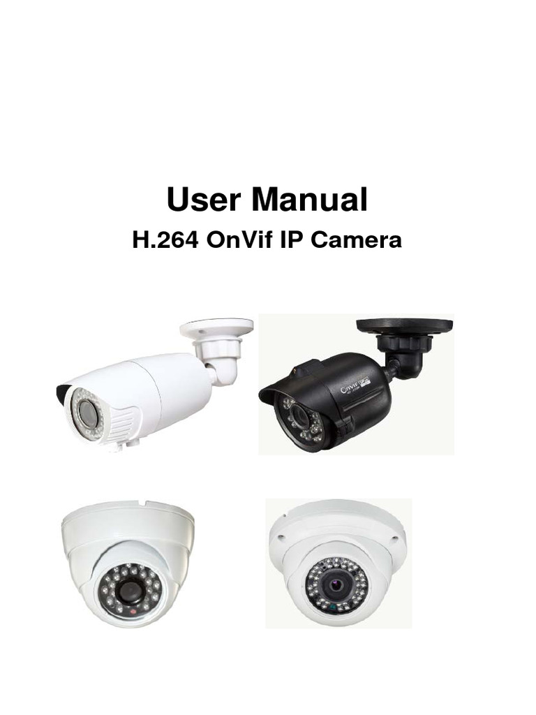 H.264 OnVif IP Camera Manual | PDF | Ip Address | File Transfer Protocol