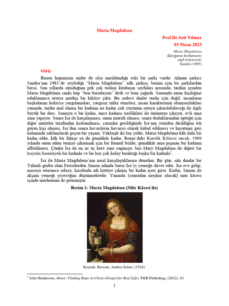 Maria Magdalena | PDF
