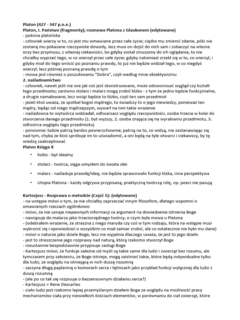 Filozofia Cwiczenia | PDF