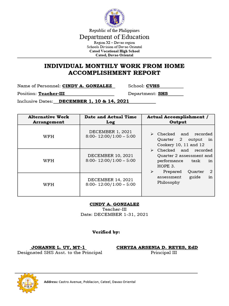 accomplishment | PDF