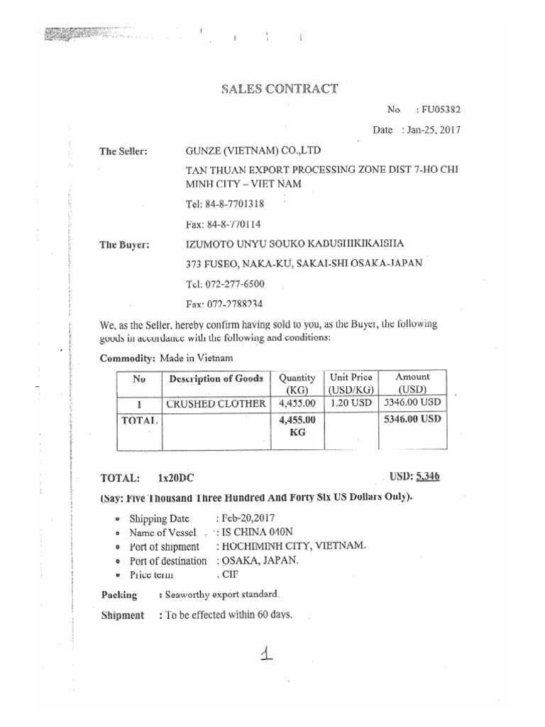 Phu Luc Chung Tu VTBH - Ok | PDF