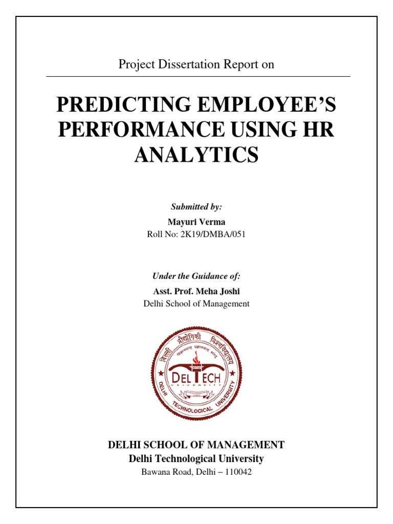 051 Mayuri Verma Major Project Report | PDF | Regression Analysis | Coefficient Of Determination