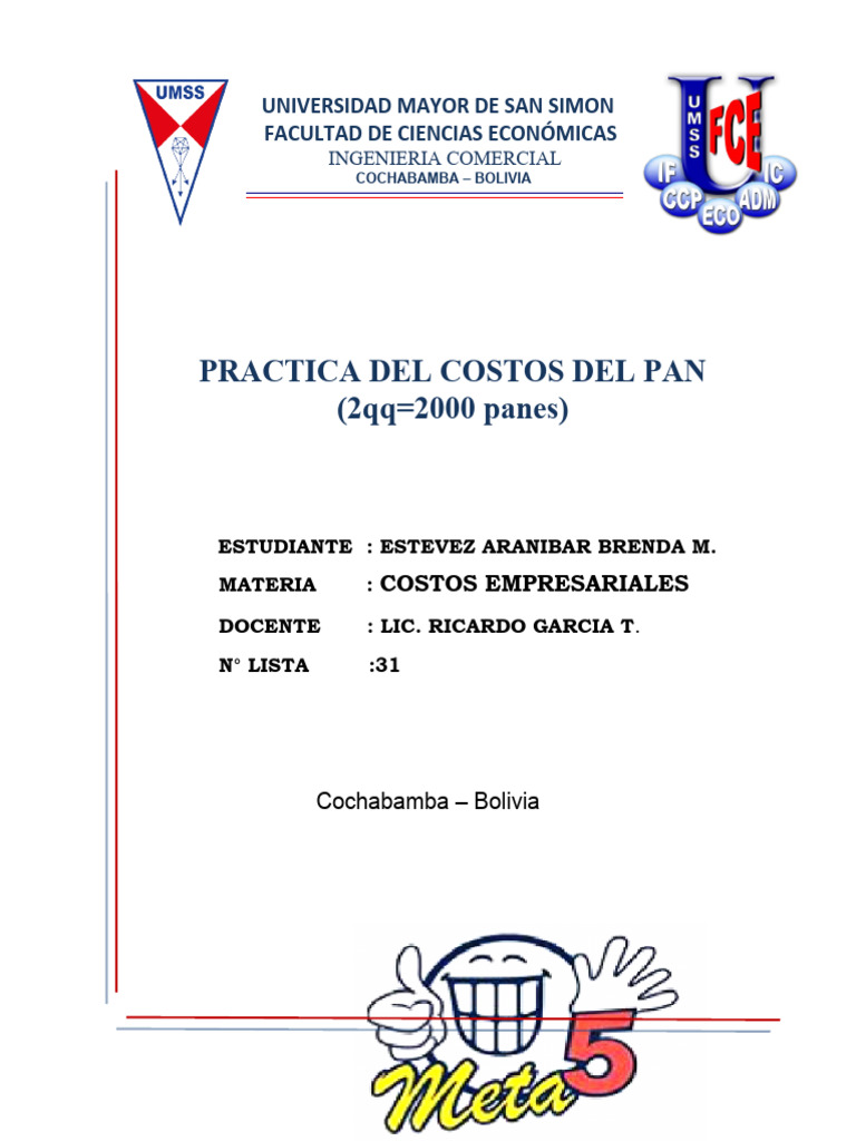 Carátula - Umss | PDF