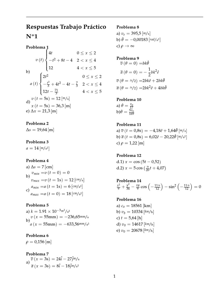 TP1 - Respuestas | PDF | Teaching Methods & Materials