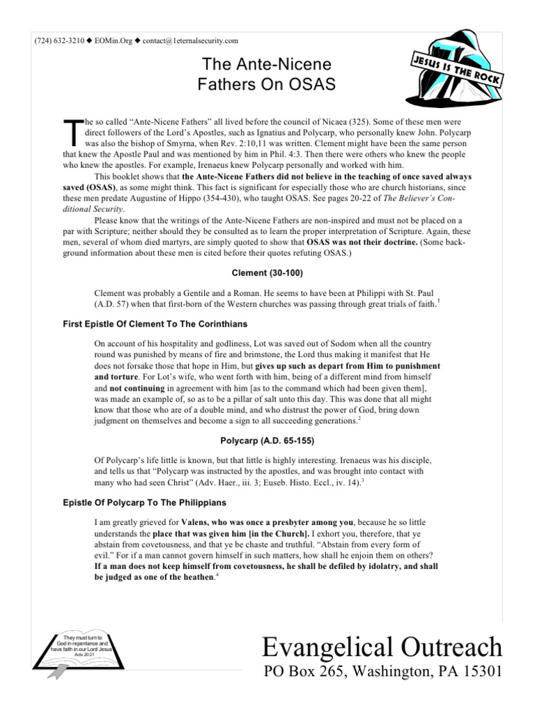 Ante Nicene Fathers | PDF | Irenaeus | Church Fathers