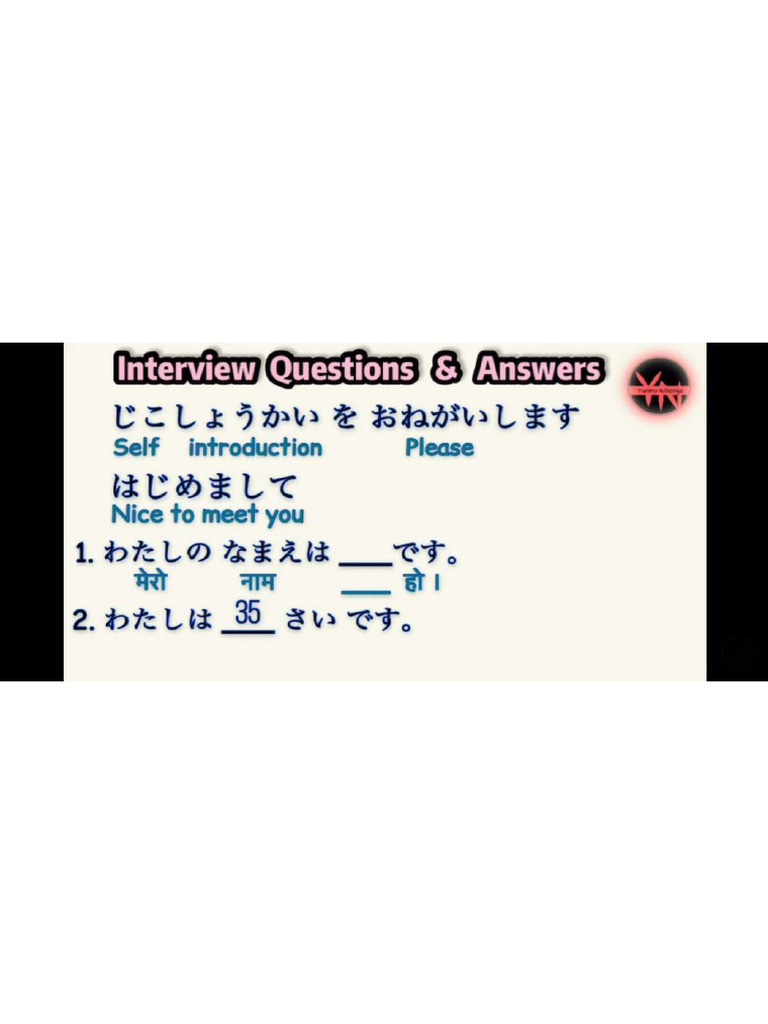 Learn japanese | PDF