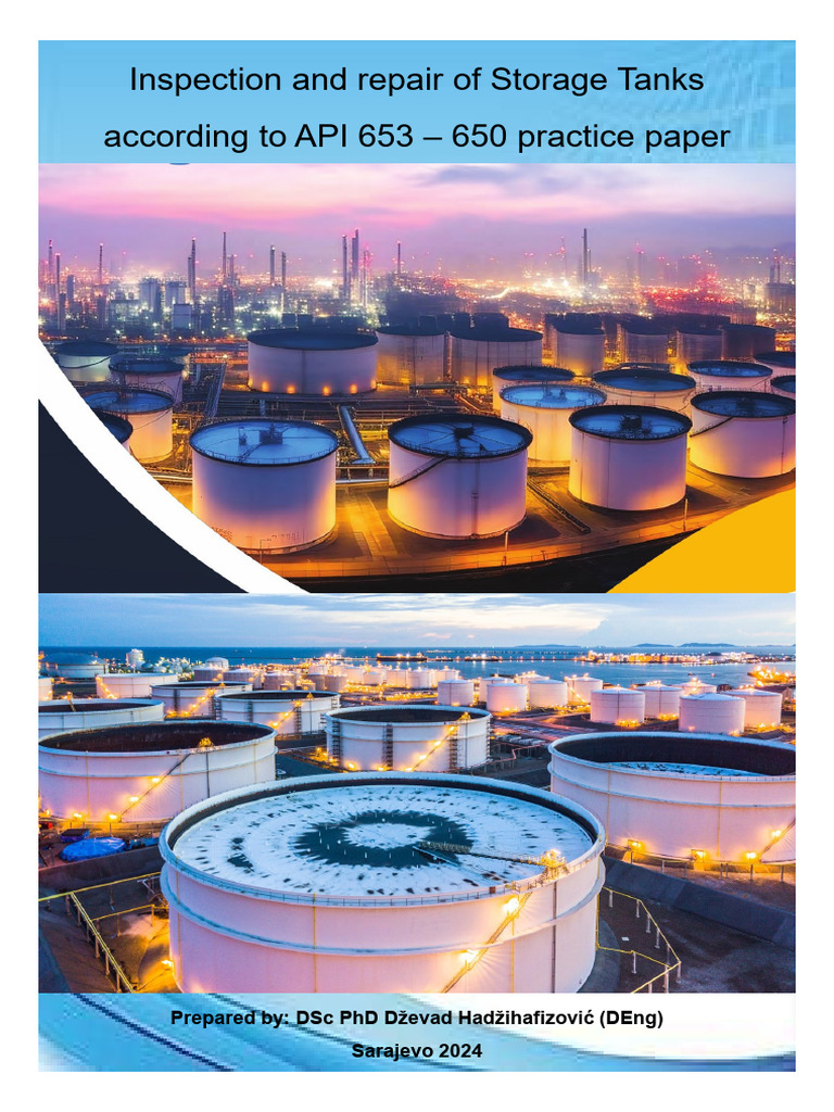 Inspection And Repair Of Storage Tanks 1710346228 Pdf Welding